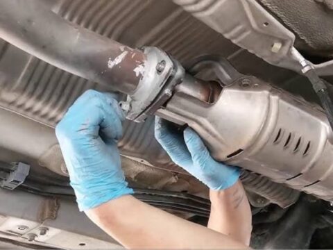 Where is the Catalytic Converter Located on a Honda Civic?